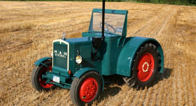Traktory MAN vynikaly nízkou spotřebou, dnes jsou vzácností ...