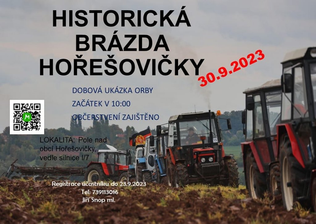 Historická brázda Hořešovičky | Agroportal24h.cz