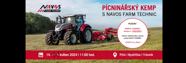 Pícninářský kemp s Navos Farm Technic | Agroportal24h.cz